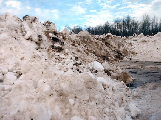 Snow graveyards: where does the snow go? | News, Sports, Jobs - The ...